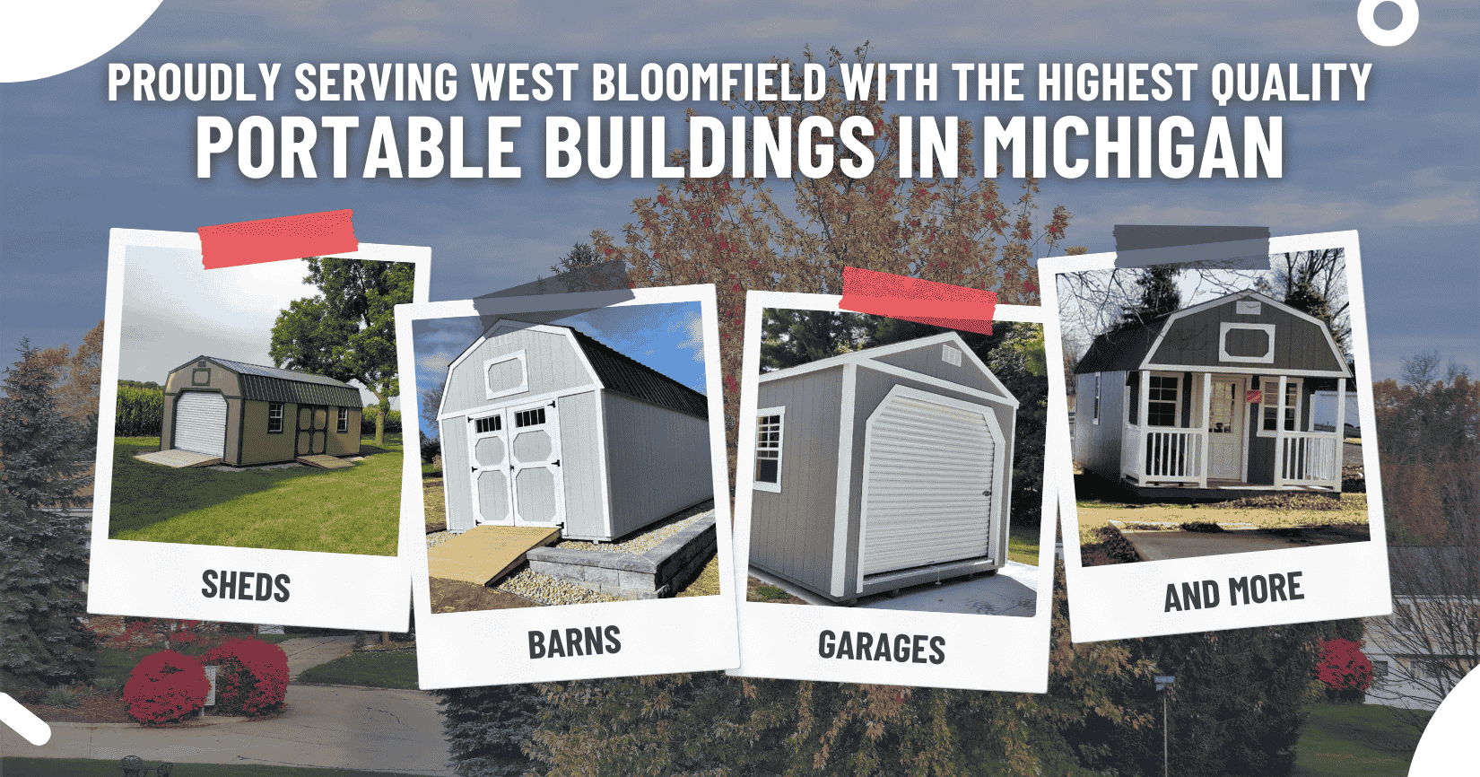 Amish Sheds & Garages in West Bloomfield